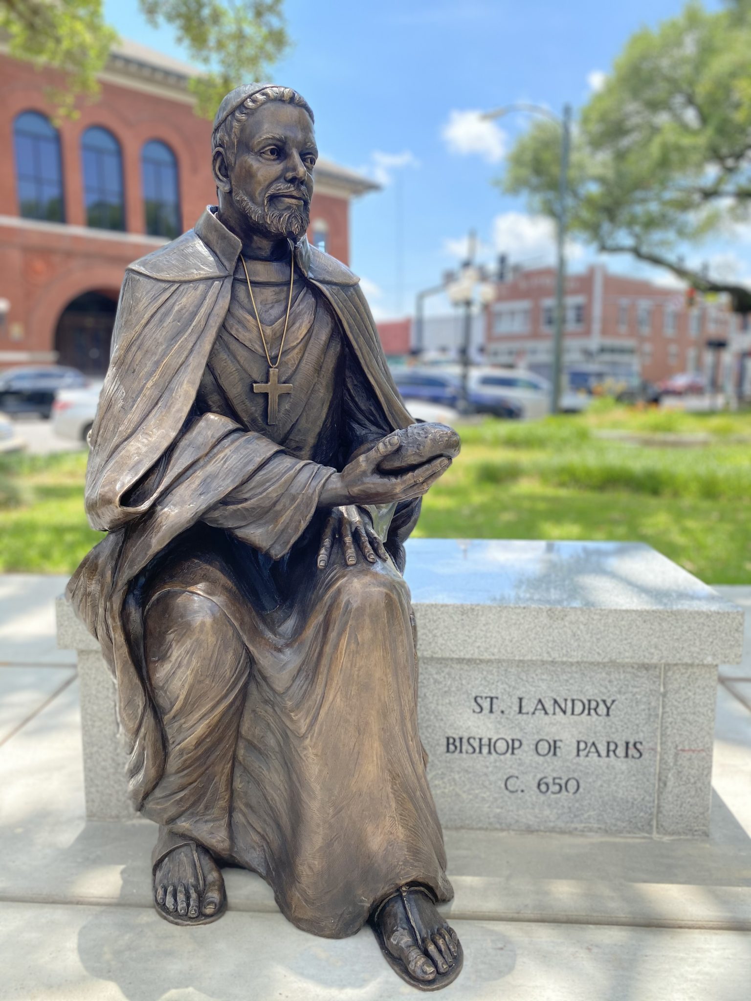 St. Landry, Bishop of Paris | City of Opelousas